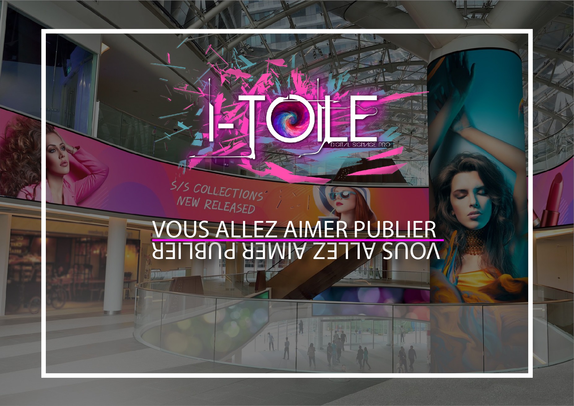 I-TOILE | Intégrateur d'écran d'affichage dynamique et interactif